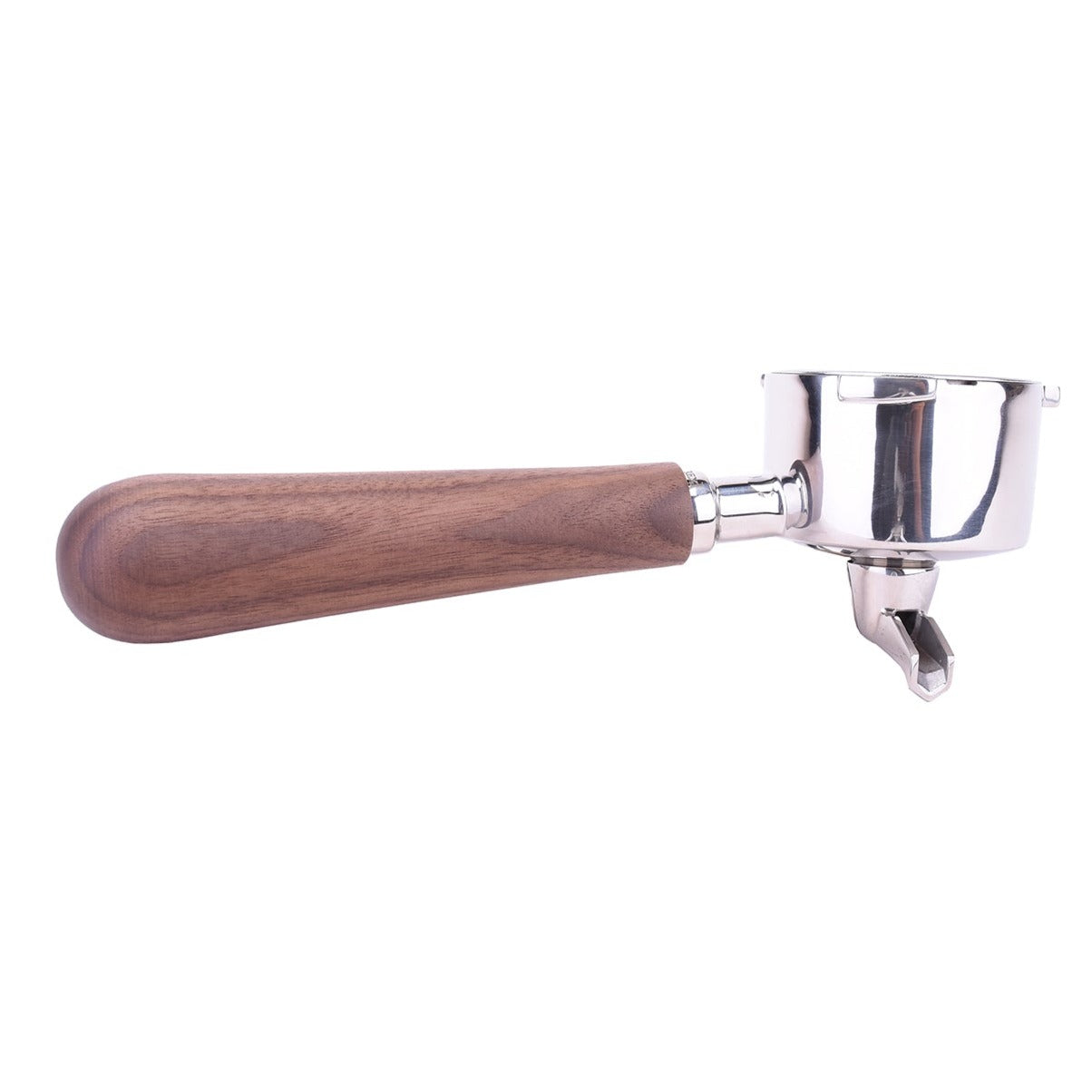 Portafilter 1 spout handle Walnut DeLonghi